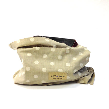 "Big Box" Leather Box Pouch - LibaStyle